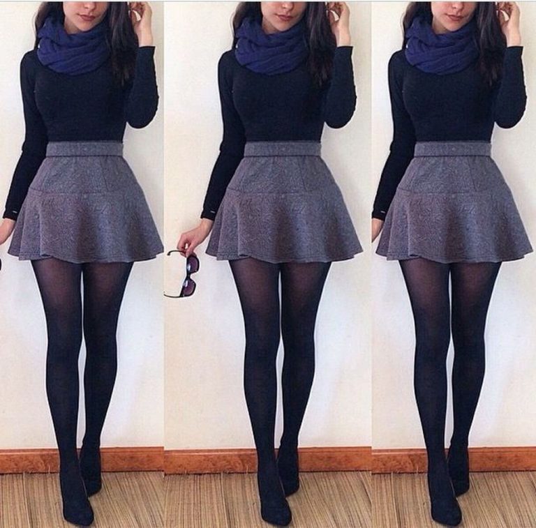 49 Modest But Classy Skirt Outfits Ideas Suitable For Fall