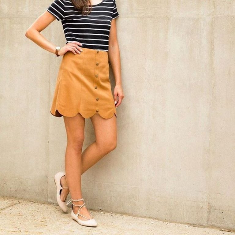 50 Fascinating Scalloped Clothing Ideas For Summer Outfits – ADDICFASHION