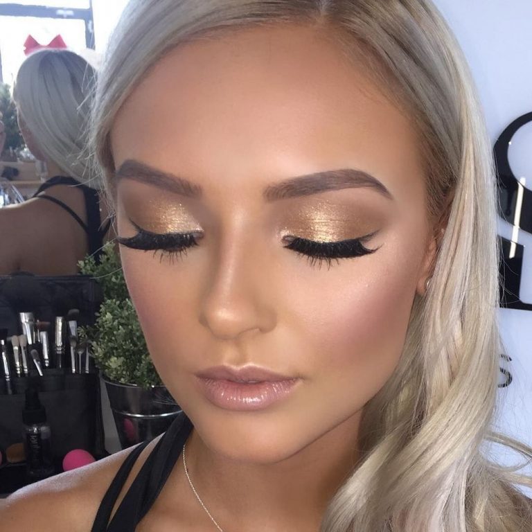 47 Popular Shimmer Summer Makeup Ideas