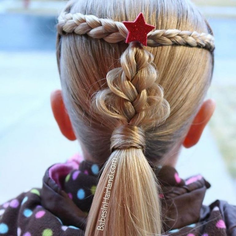 44 Cute Christmas Braided Hairstyles Ideas – ADDICFASHION