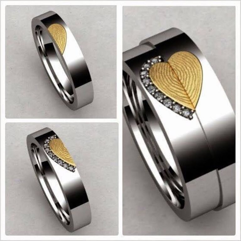 46 Creative Wedding Ring Sets Ideas For Bride And Groom