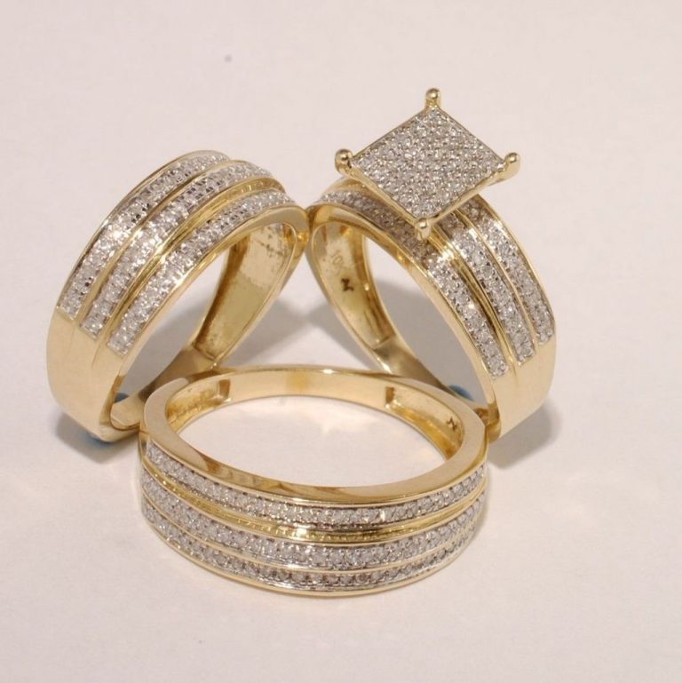46 Creative Wedding Ring Sets Ideas For Bride And Groom
