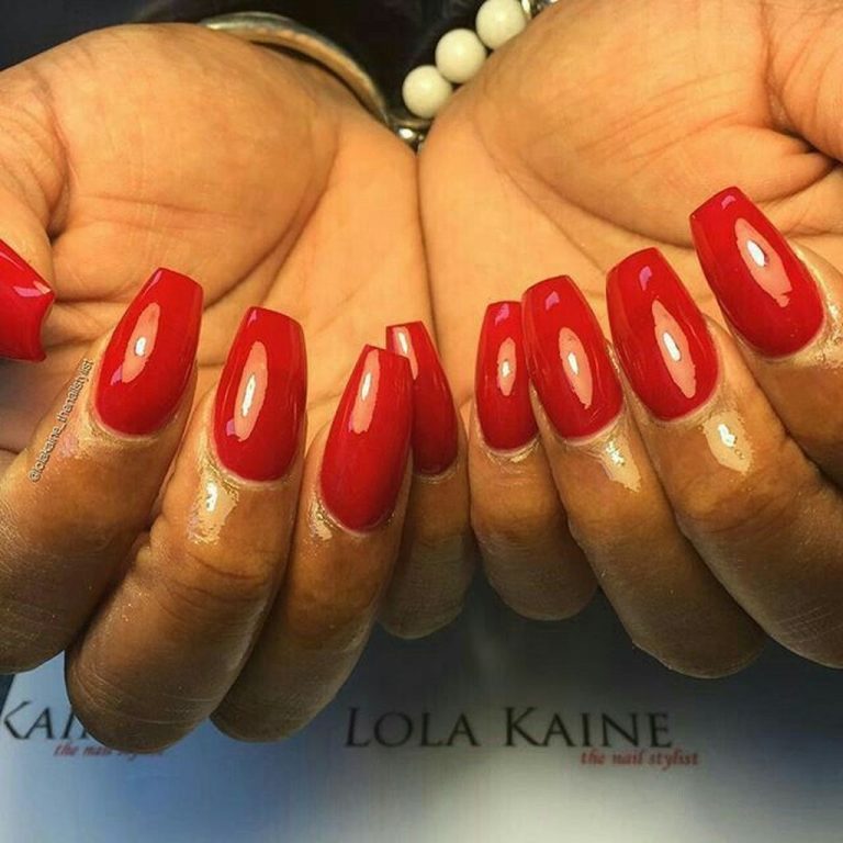 35 Extraordinary Red Nail Trends Ideas For This Year