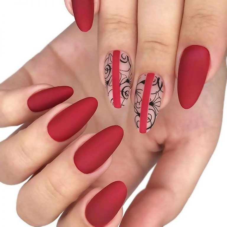 35 Extraordinary Red Nail Trends Ideas For This Year