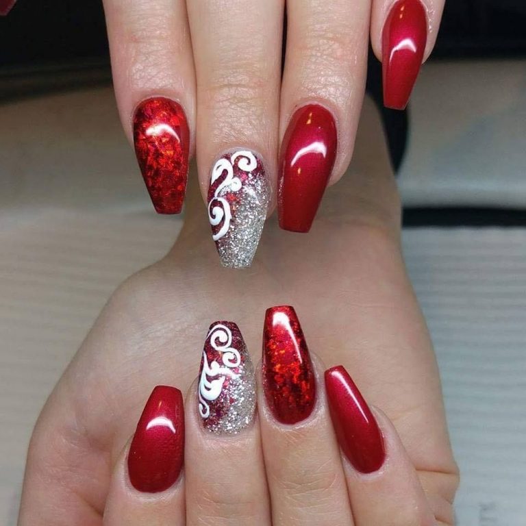 35 Extraordinary Red Nail Trends Ideas For This Year