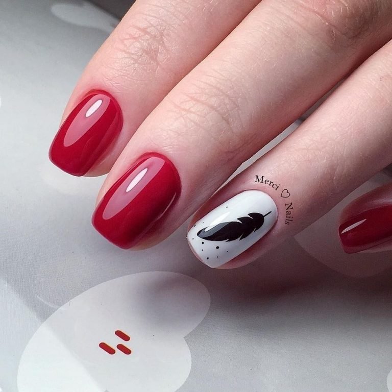 35 Extraordinary Red Nail Trends Ideas For This Year