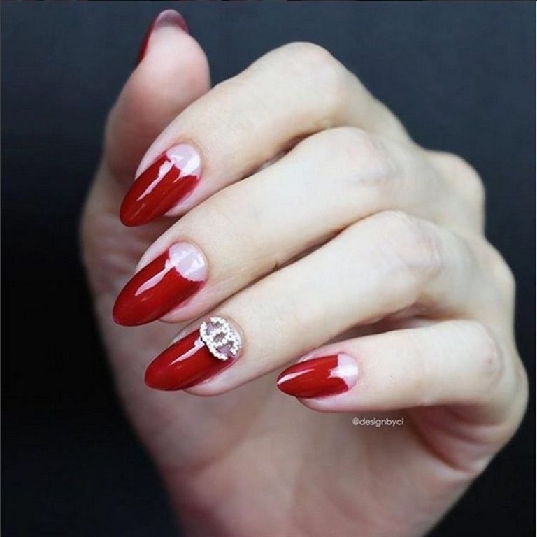 50 Creative Half Moon Nail Art Designs Ideas To Try – ADDICFASHION