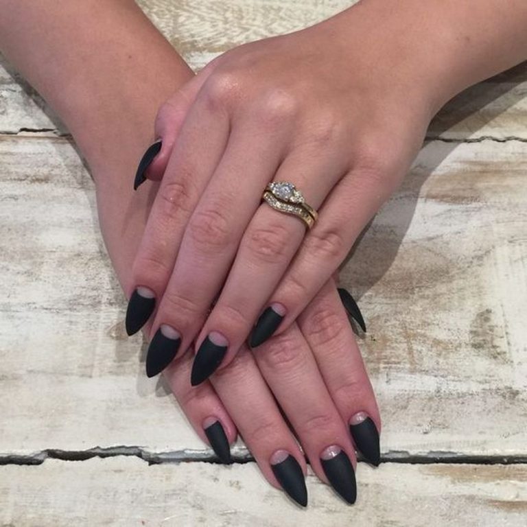 50 Creative Half Moon Nail Art Designs Ideas To Try Addicfashion