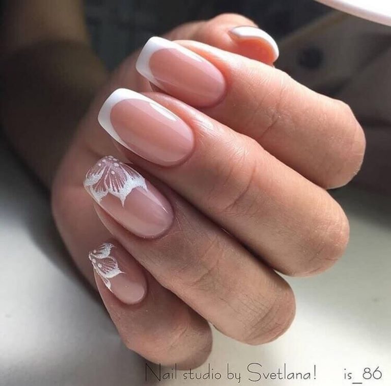 40 Cute French Manicure Designs Ideas To Try This Season