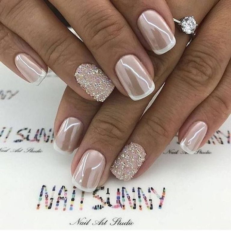 40 Cute French Manicure Designs Ideas To Try This Season