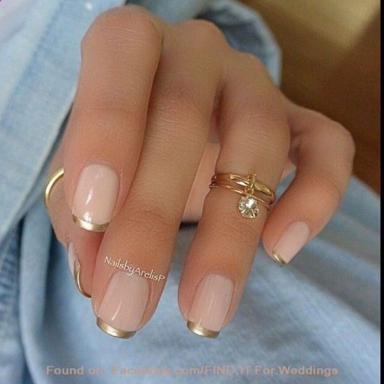 40 Cute French Manicure Designs Ideas To Try This Season