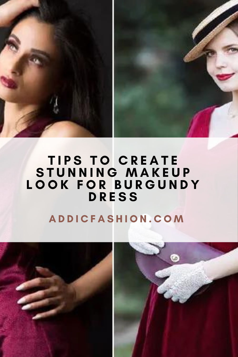 Tips To Create Stunning Makeup Look For Burgundy Dress